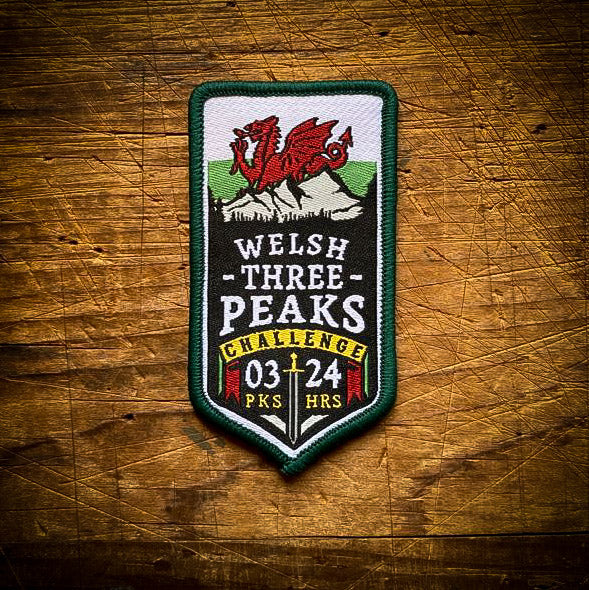 Welsh Three Peaks Challenge patch – The Adventure Patch Company