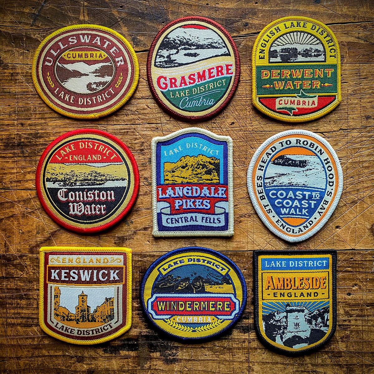 9 New Lake District patches expand the range! – The Adventure Patch Company