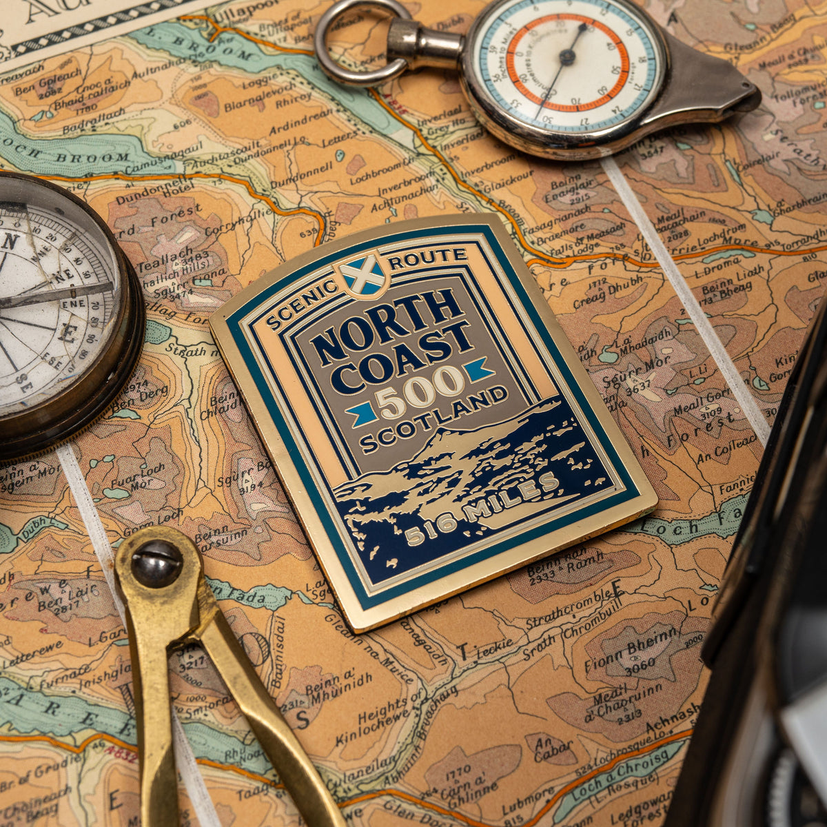 North Coast 500 fridge magnet – The Adventure Patch Company