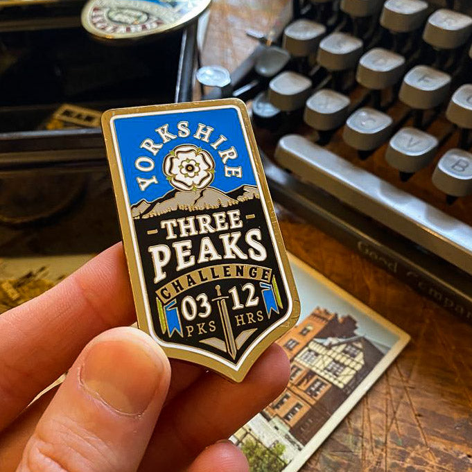 Yorkshire Three Peaks Challenge fridge magnet – The Adventure Patch Company