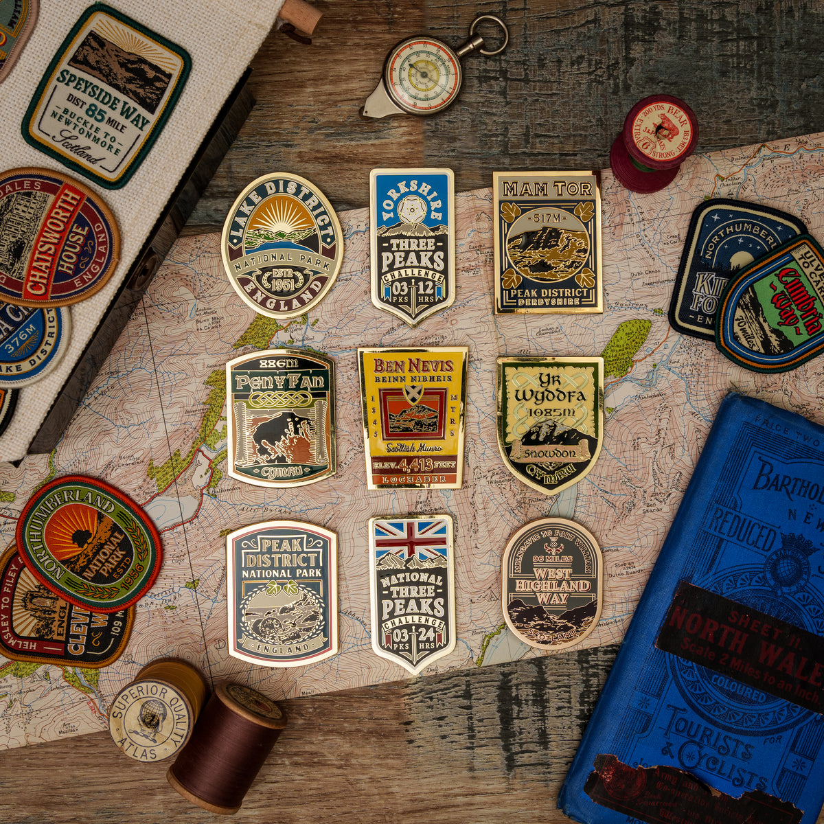 Ben Nevis fridge magnet – The Adventure Patch Company