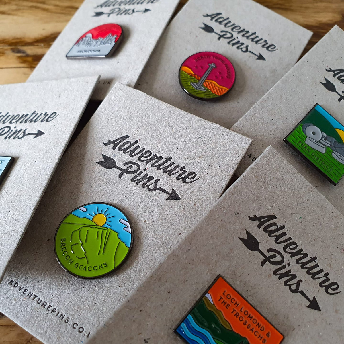 Snowdonia National Park pin – The Adventure Patch Company
