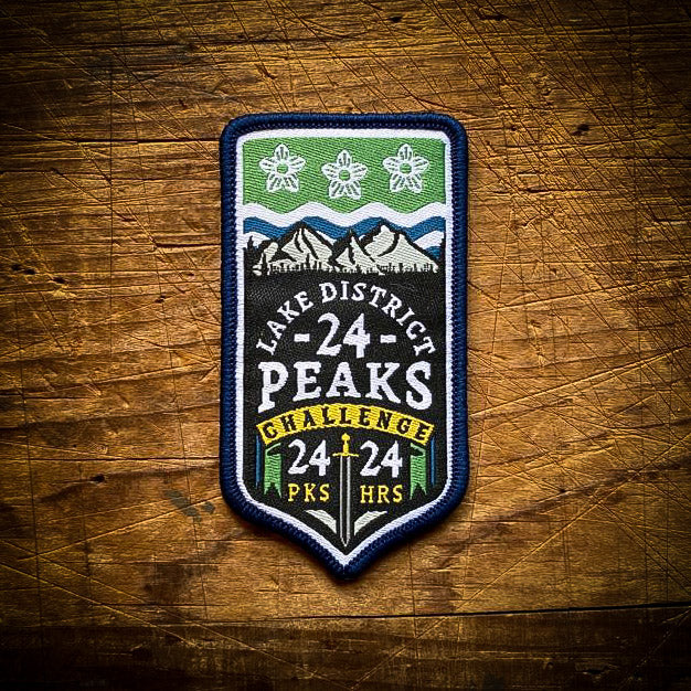 Lake District 24 Peaks Challenge patch – The Adventure Patch Company