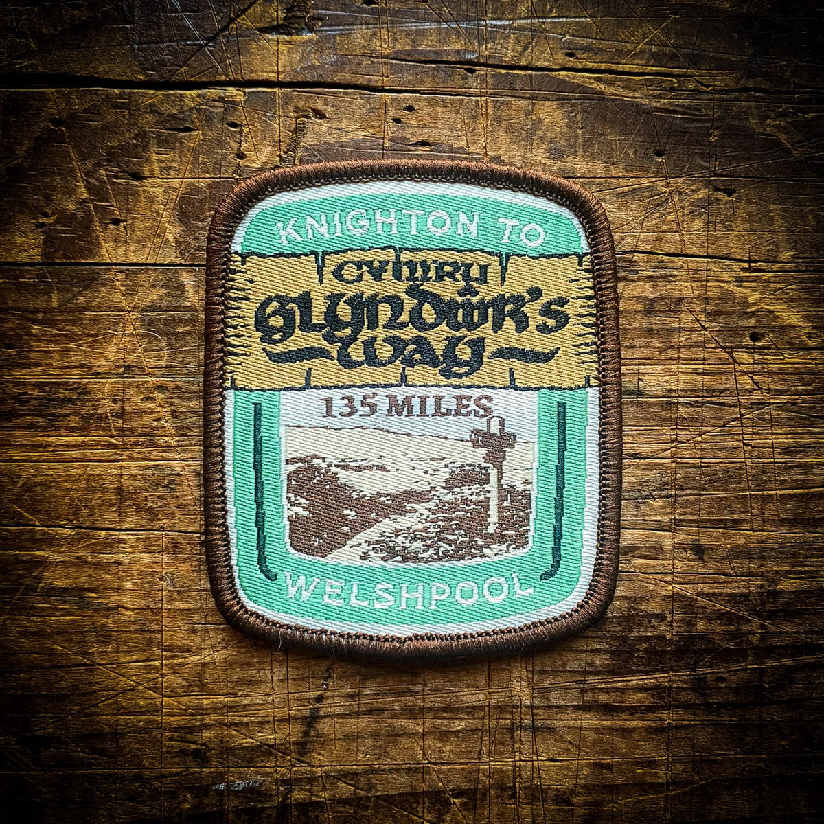 Glyndŵr’s Way patch – The Adventure Patch Company